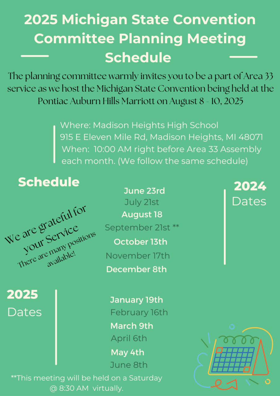 Flyer Archives » General Service of Southeastern Michigan